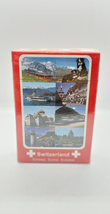 PLAYING CARD - SWITZERLAND- 72-1411 – Swiss Souvenirs and Watches
