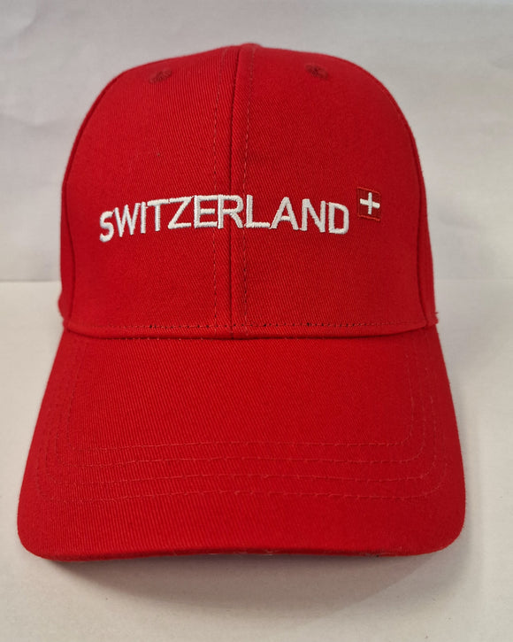 CAP SWITZERLAND FLAG - RED - ACRO-DIFFUSION SWISS FLAG – Swiss ...