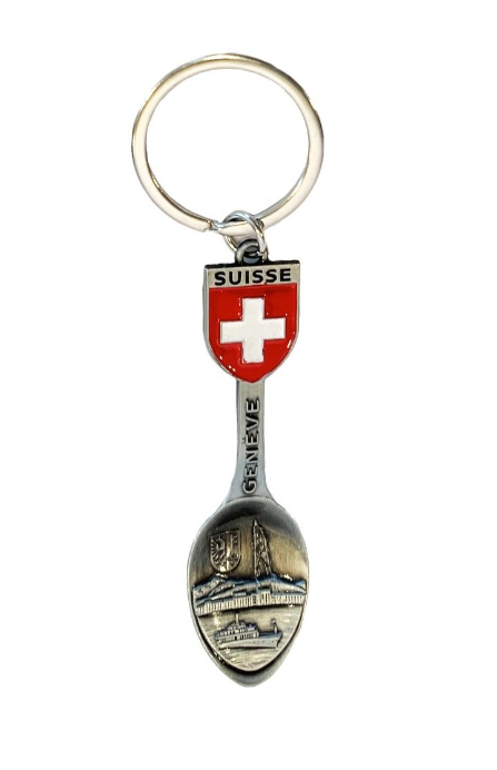 MINI SPOON KEYCHAIN GENèVE WITH BOTTLE OPENER AND MAGNET – Swiss ...