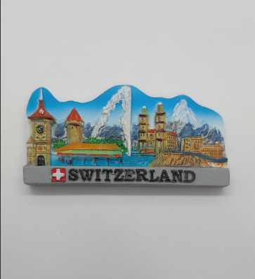 MAGNET SWITZERLAND LUCERNE – Swiss Souvenirs and Watches