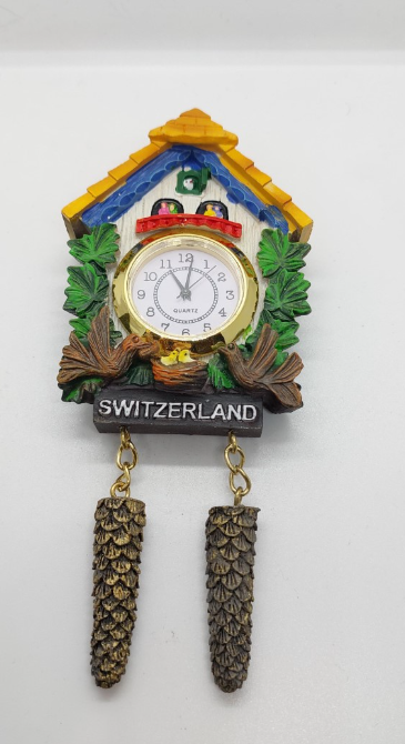 MAGNET CUCKOO CLOCK - CLOCK & BIRDS – Swiss Souvenirs and Watches
