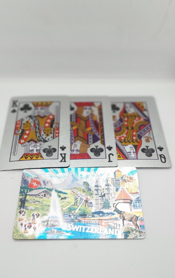 PLAYING CARD - SWITZERLAND LUCERNE & ST. BERNARD – Swiss Souvenirs and ...